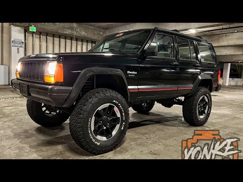 Cherokee XJ 4.5 Rough Country Long Arm Kit Install