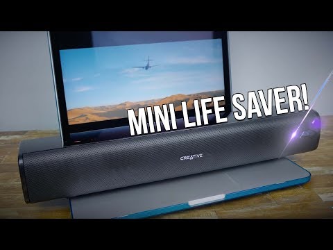A great Cheap Portable speaker and Sound-bar! Creative stage air