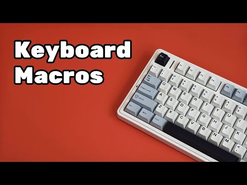 How to Set Up Macros on Keyboard ft. Aula F75