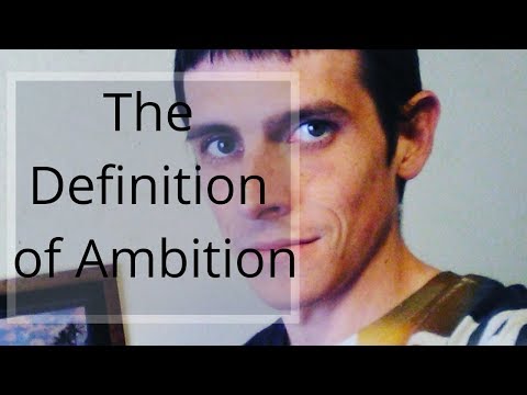 Definition of Ambition