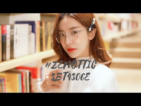 ZENOTTIC Acetate Round Glasses Frames for Women Ultralight Transparent Myopia