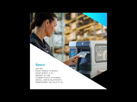 🖨️ Zebra ZT411 Industrial Thermal Printer Review | Reliable 4-Inch Thermal Printer for Business 🚀