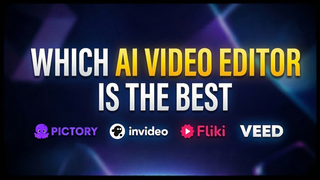 I Tested FLIKI vs VEED vs InVideo vs Pictory — Best AI Video Tool for Faceless YouTube 2026