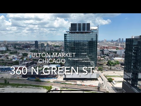 New Construction At 360 N Green St - Chicago Fulton Market District