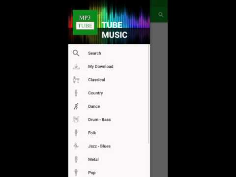 Application download music, mp3 for android