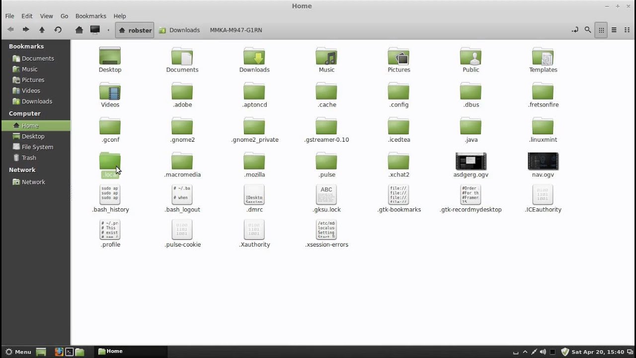 Using extensions in Linux Mint 14 Cinnamon