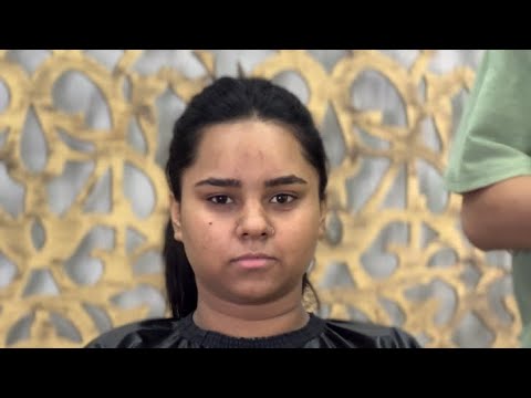 Foundation application by wajid khan  #wajidkhanstylist #makeuptutorial #2023 #makeup #2023