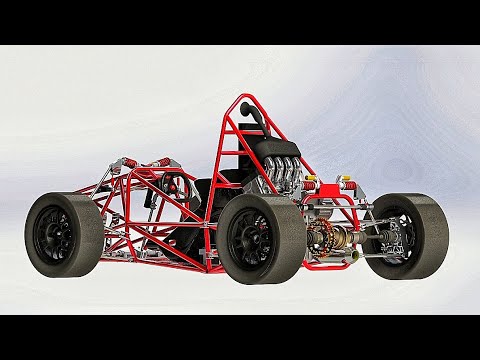Virtual Assembly of a Formula Student Car "Roham"