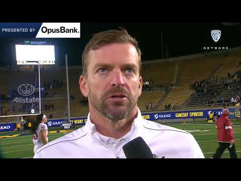 Cal Football: Justin Wilcox discusses his team's 'resiliency' in win