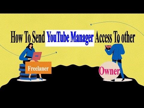 CHANNEL PERMISSION BASICS How to Provide Or Remove YouTube Managers Editor Access