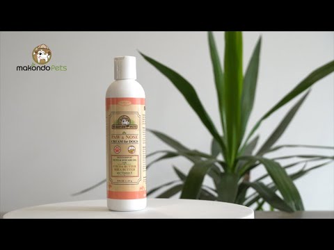 Paw and Nose Cream for Dogs & Cats. Dog Paw Balm Moisturizer. Natural Non Wax Snout Soother for Pets