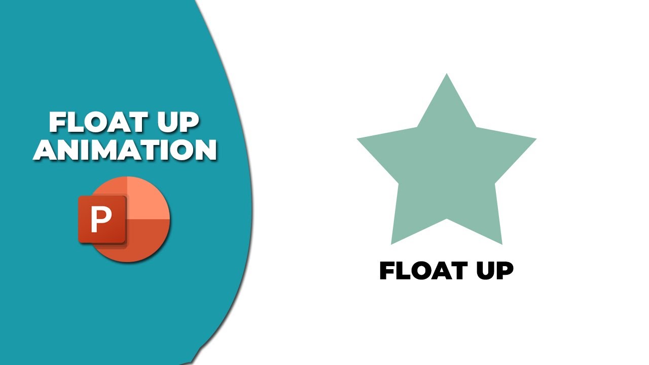 How to add float up animation in PowerPoint