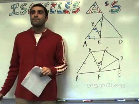 Geometry - Isosceles Triangles Introduction