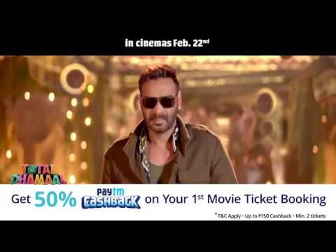 Book Total Dhamaal tickets on Paytm | Jody Finney