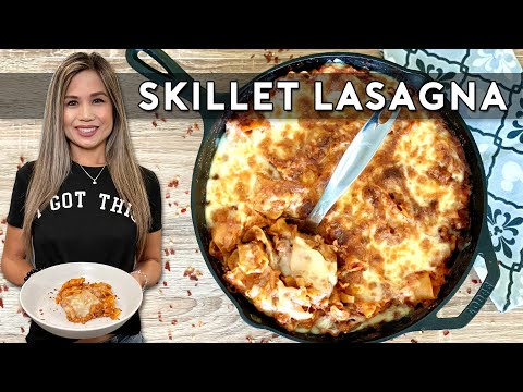 EASY SKILLET LASAGNA + STORY OF HOW I STARTED MY COOKING CHANNEL AND WHY I CONTINUE TO MAKE VIDEOS