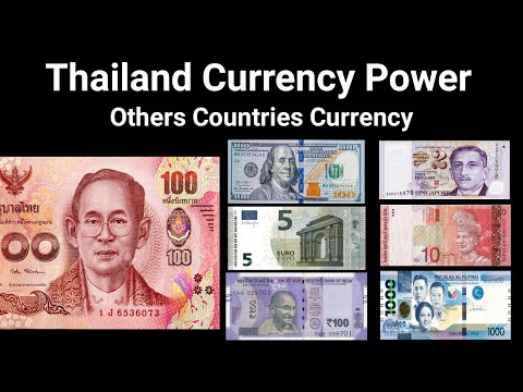 Thailand Currency - Thai Baht Value in Others Countries Currency must Watch