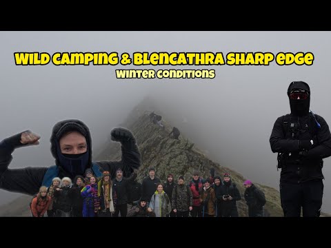 WILD CAMPING THE LAKE DISTRICT | BLENCATHRA SHARP EDGE | MSR ELIXR 2