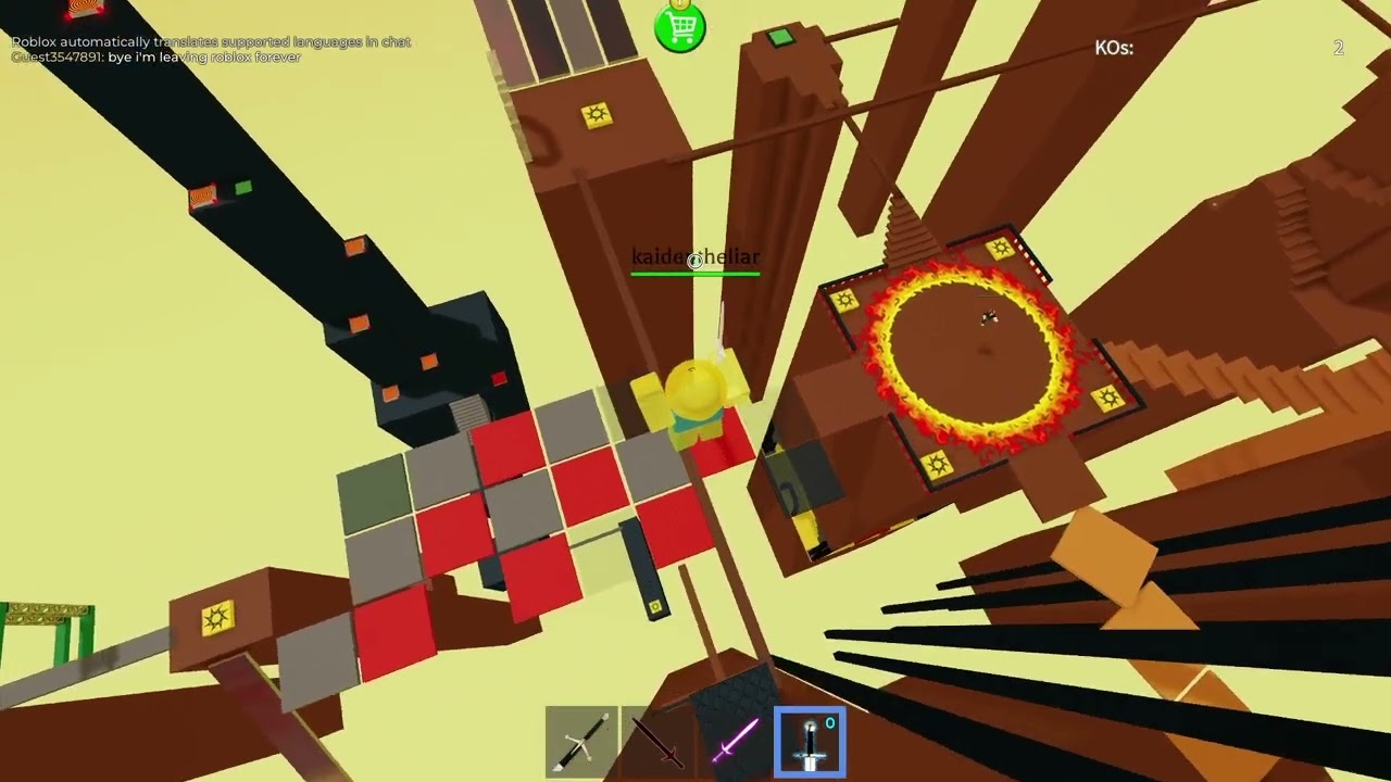 Roblox- SFOTH: Sword Fight On The Heights Gameplay