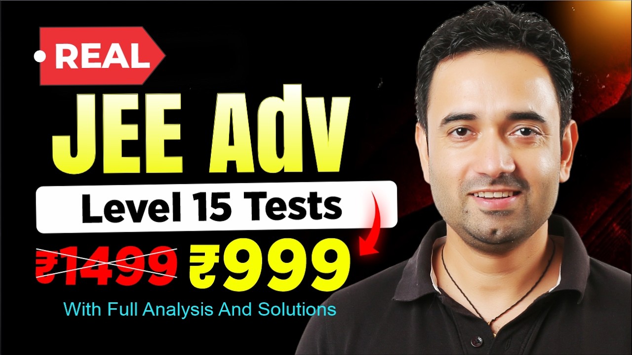 Best Test Series for JEE Advanced & BITSAT 2026! |