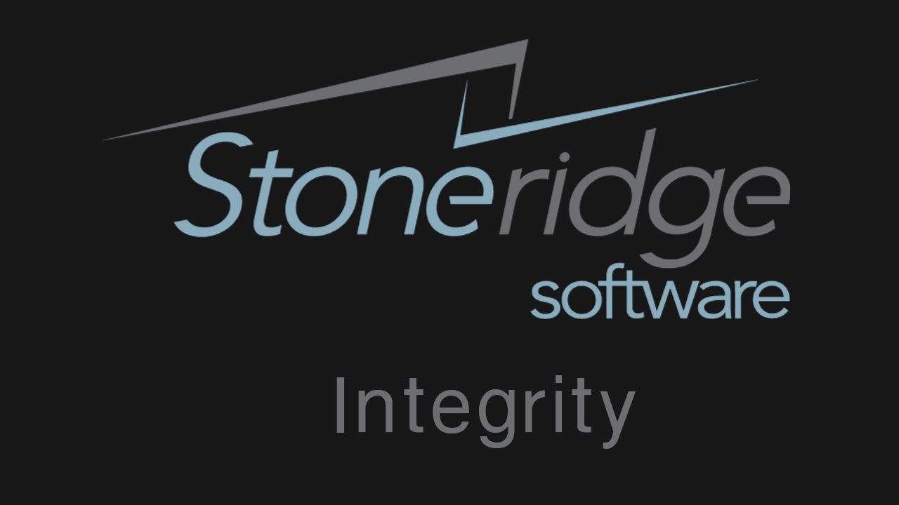 Stoneridge Software - Integrity