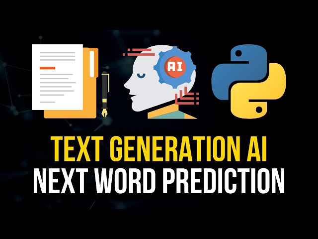 What is Text generation | AI Basics | AI Online Course