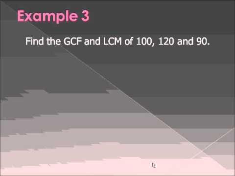 4-4 Prime Factorization