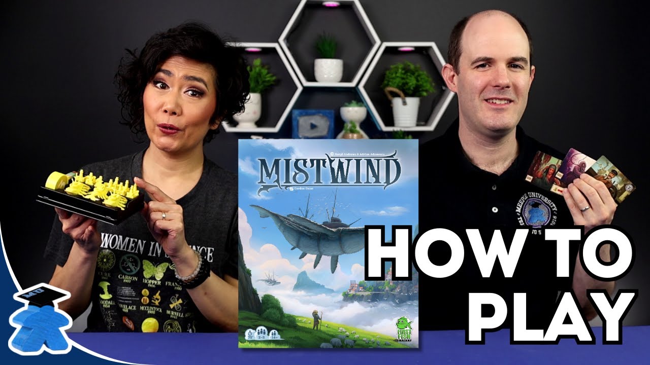 Mistwind - How to Play (Includes Variants). Complete, Clear and Concise Board Game Tutorial.