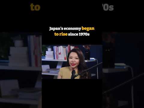 Japan's economy began to rise since 1970s
