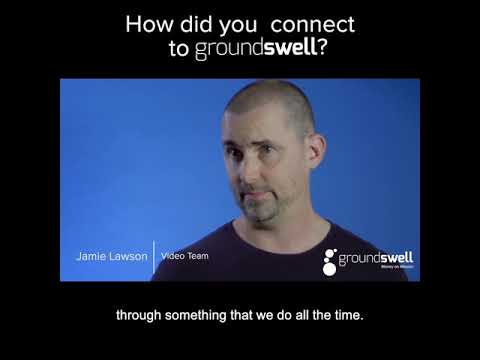 How Did You Connect to GroundSwell