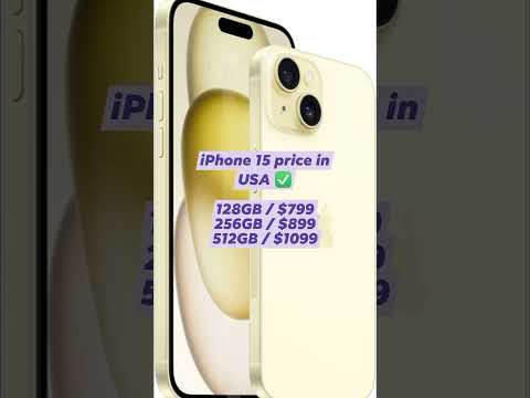 iPhone 15 price in USA ✅ #Shorts #iphone15 #iphone #iphoneprice