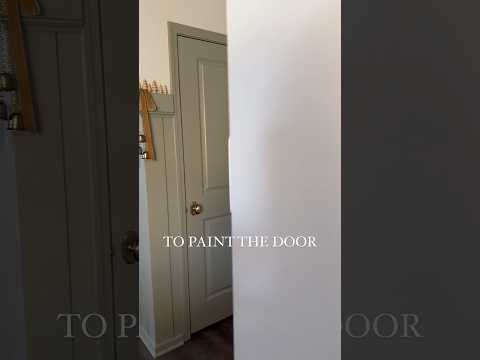 Paint color: French Gray Farrow and Ball. This is more of a green than gray. #homediy #homeupgrades