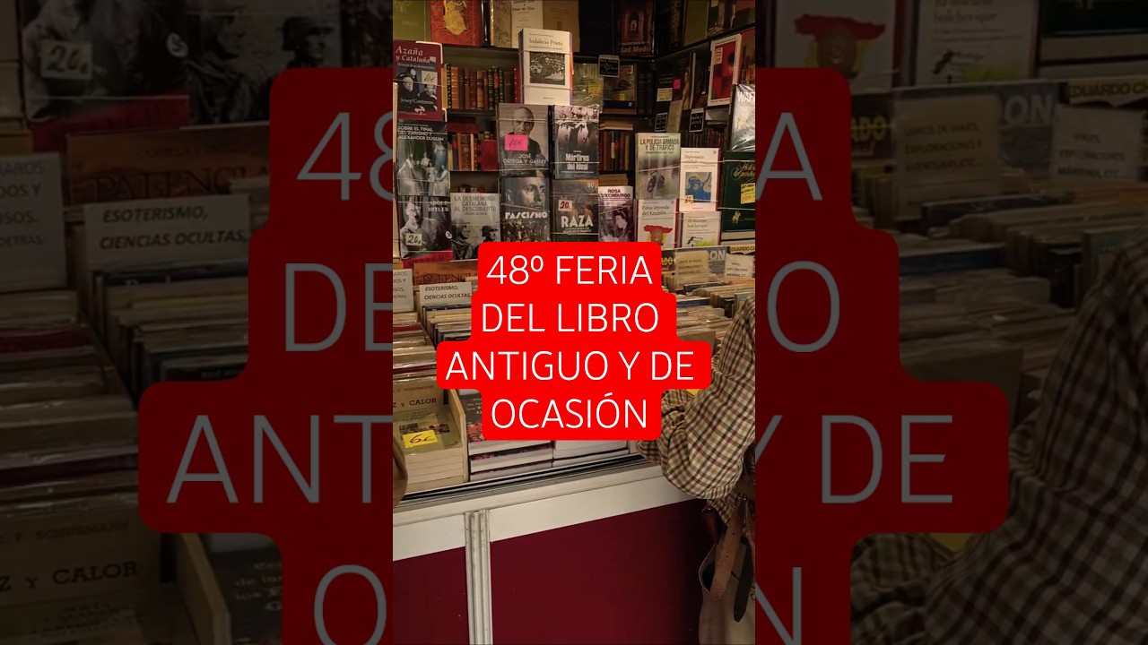 Madrid se convierte en la mayor librería al aire libre con la Feria del Libro Antiguo y de Ocasión