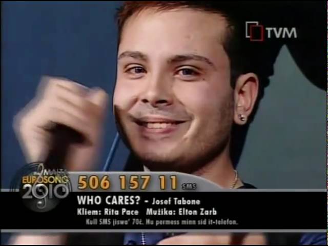 GO Malta EuroSong 2010: Josef Tabone - "Who Cares?"