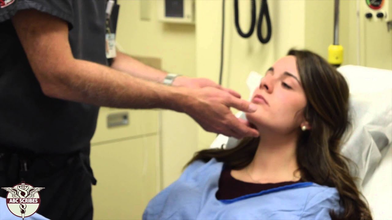Physical exam tutorial. Neck.