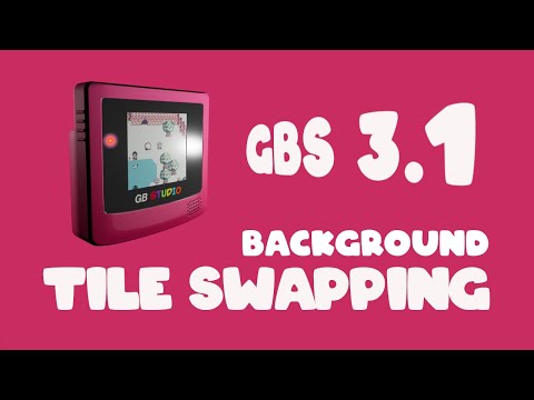 Background tile swapping in GB Studio 3.1 vs 3.0.3, what's the difference?
