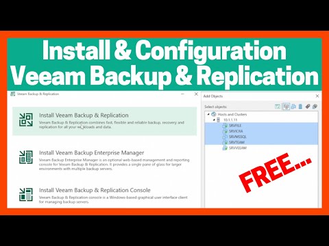 Install and Configure Veeam Backup and Replication | How to Use FREE Veeam Backup