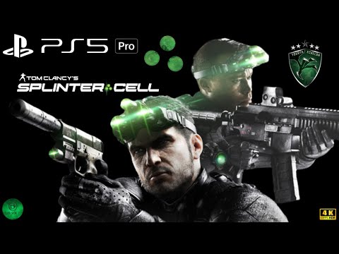 PS5 PRO: Splinter Cell - Operation Blackout - 4Echelon - 4K 2160 P - 60 FPS - Adv. Ray Tracing - HDR