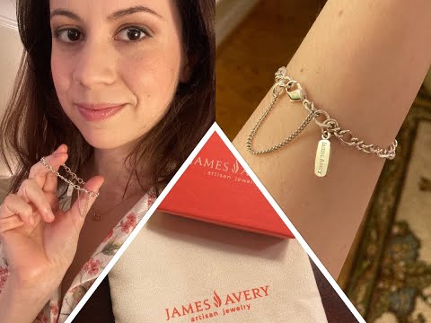 Sterling silver chain bracelets for really small wrists! James Avery Artisan Review // JA Craftsman