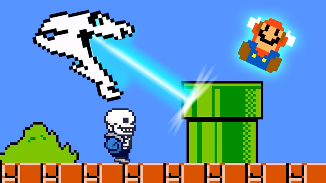 UNDERTALE in Super Mario Bros - LokmanVideo