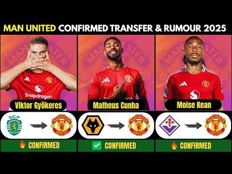 🚨 Manchester United Transfer News Confirmed Today ✅ Matheus Cunha to Man United, Gyökeres, Mbeumo...