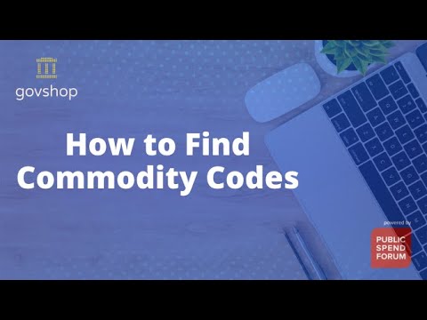 How to Lookup NAICS codes, Product Service Codes and NIGP Codes with GovShop