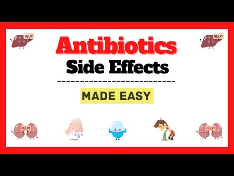 Side Effects of Antibiotics, Adverse Effects of Antibiotics, Pharmacology Made Easy