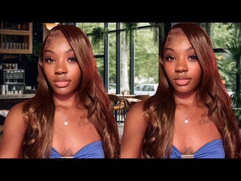 WATCH ME INSTALL DOLLY PRETTY CHOCOLATE BROWN HAIR FROM AMAZON | 13x6 30IN | MOST AFFORDABLE