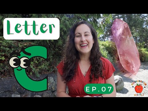 Literacy Circle Time | Learn the English Alphabet | Letter C | CATS and CRYSTALS!
