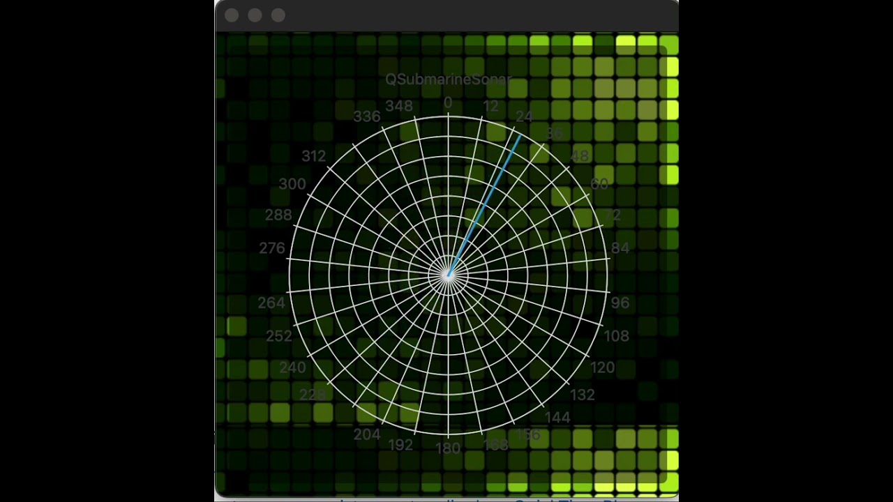 HMI Development: Fast C++ Qt Radar/Sonar development