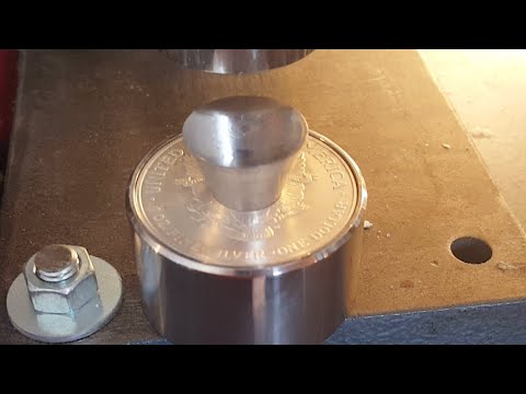 Making 1995 Silver Eagle Ring