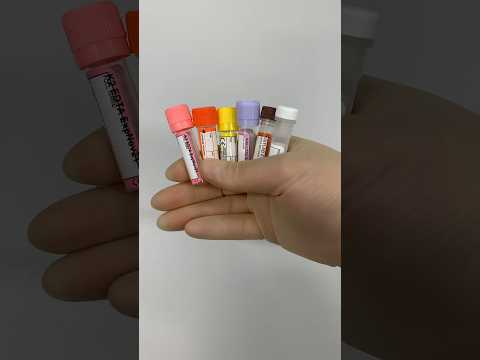 Blood tubes: Part 1 #clinicalskills #bloodtest #educational #vet #medicine #doctor #labtest #study
