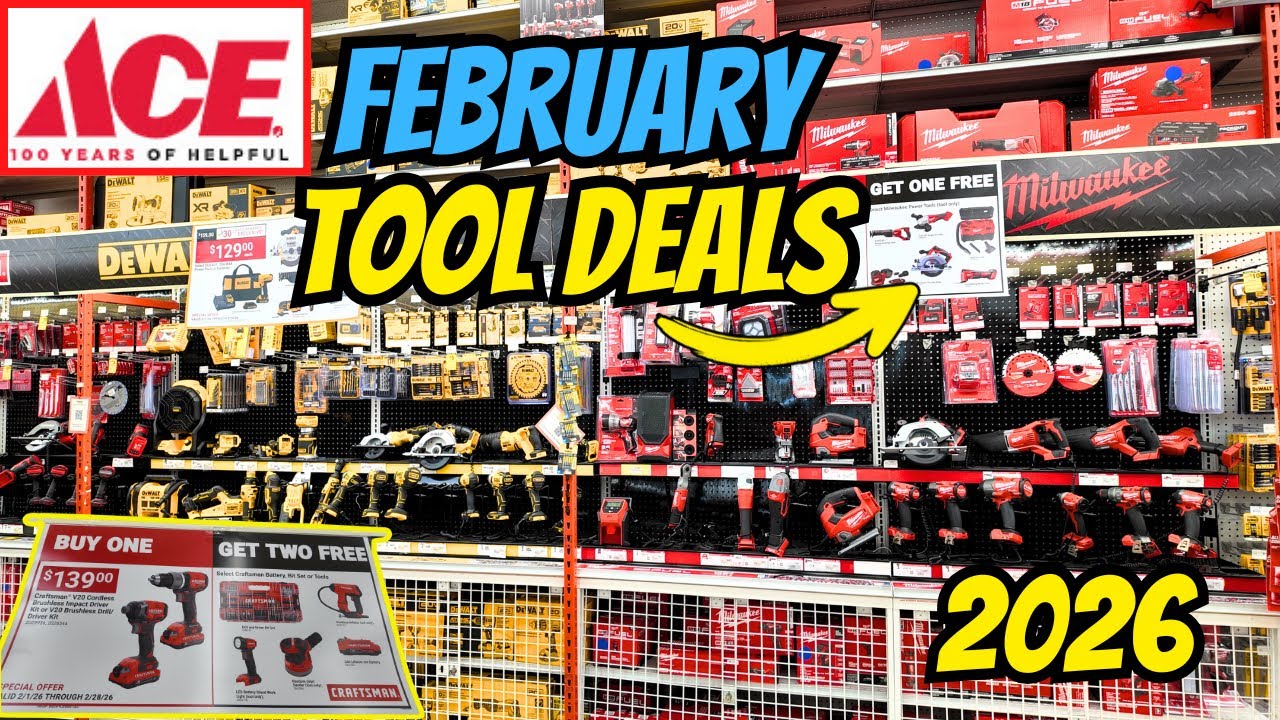 TOP ACE Hardware Tool Deals You NEED To See In February 2026