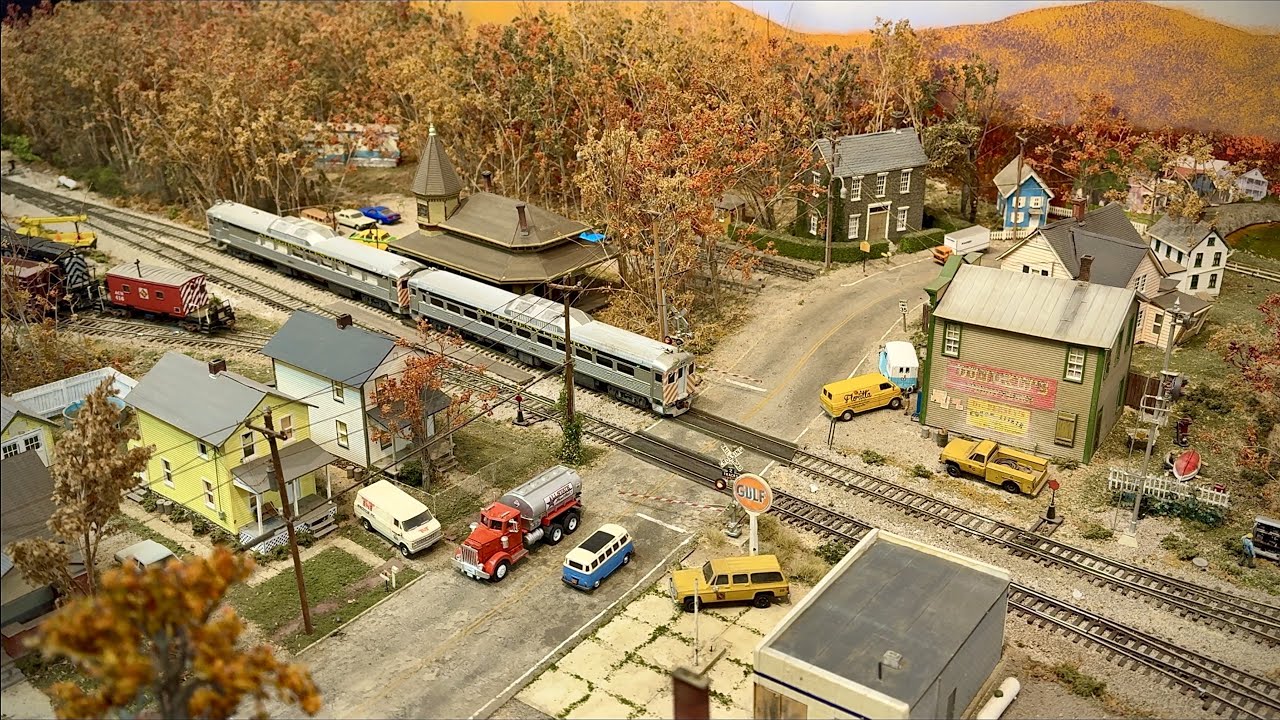 Fred Lagno's Incredible HO Scale Allegheny Central Railroad Layout