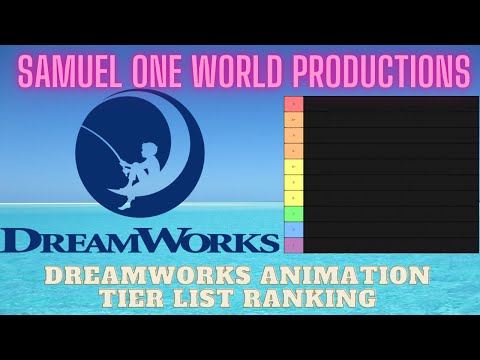DreamWorks Animation Ranking Tier List